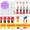 Free Summer printables – sparklingbuds