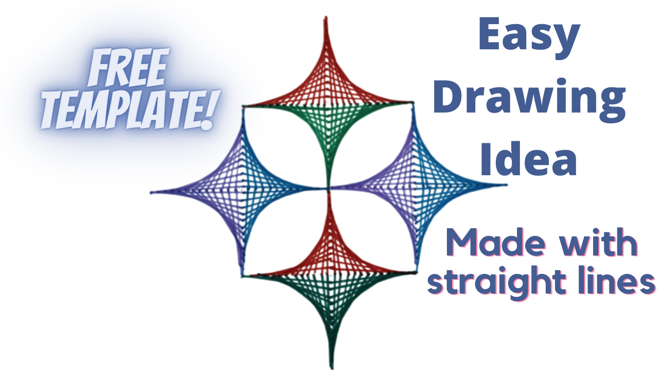 Spiral Art Drawing – Free Worksheet – sparklingbuds